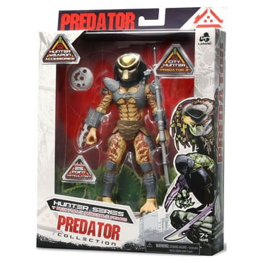 Predator Action Figure Super Set - 12" Jungle Hunter, 7" City Hunter, 7 ...