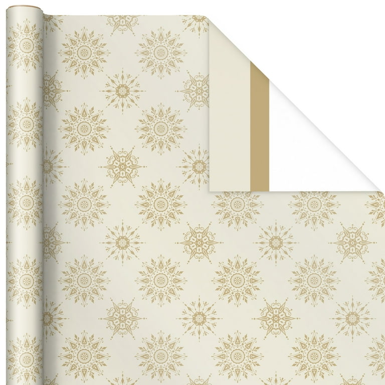 Gold Pattern Wrapping Paper