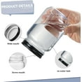 16 oz Clear Plastic Jars with Lids, Refillable 16oz Mason Jars with ...