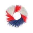 1PC Patriotic Wreath for Independence Day, Red White Blue Memorial Day ...