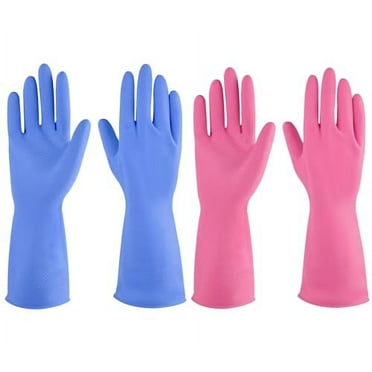 Rubber Waterproof Extra Long Kitchen Dish Washing Cleaning Household ...
