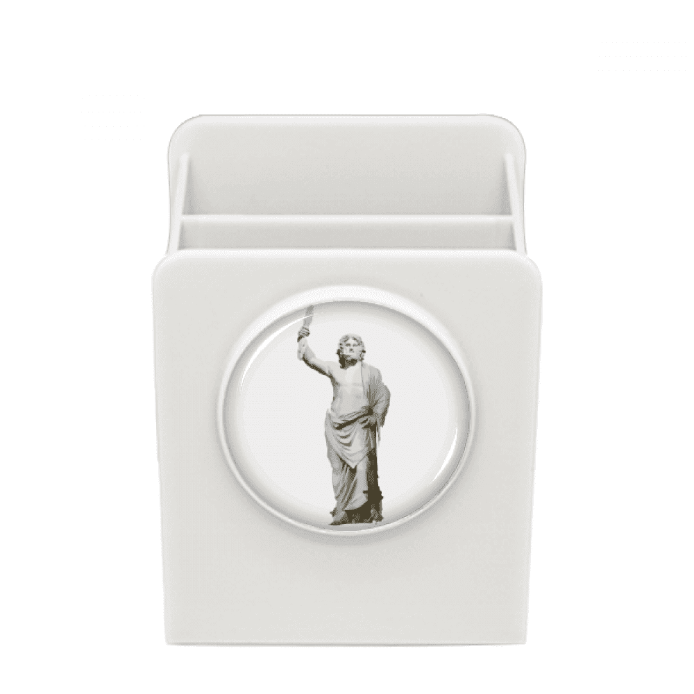 Idol Statue Thunder Sculpture Desk Pencil Holder Cup Pen Organizer ...