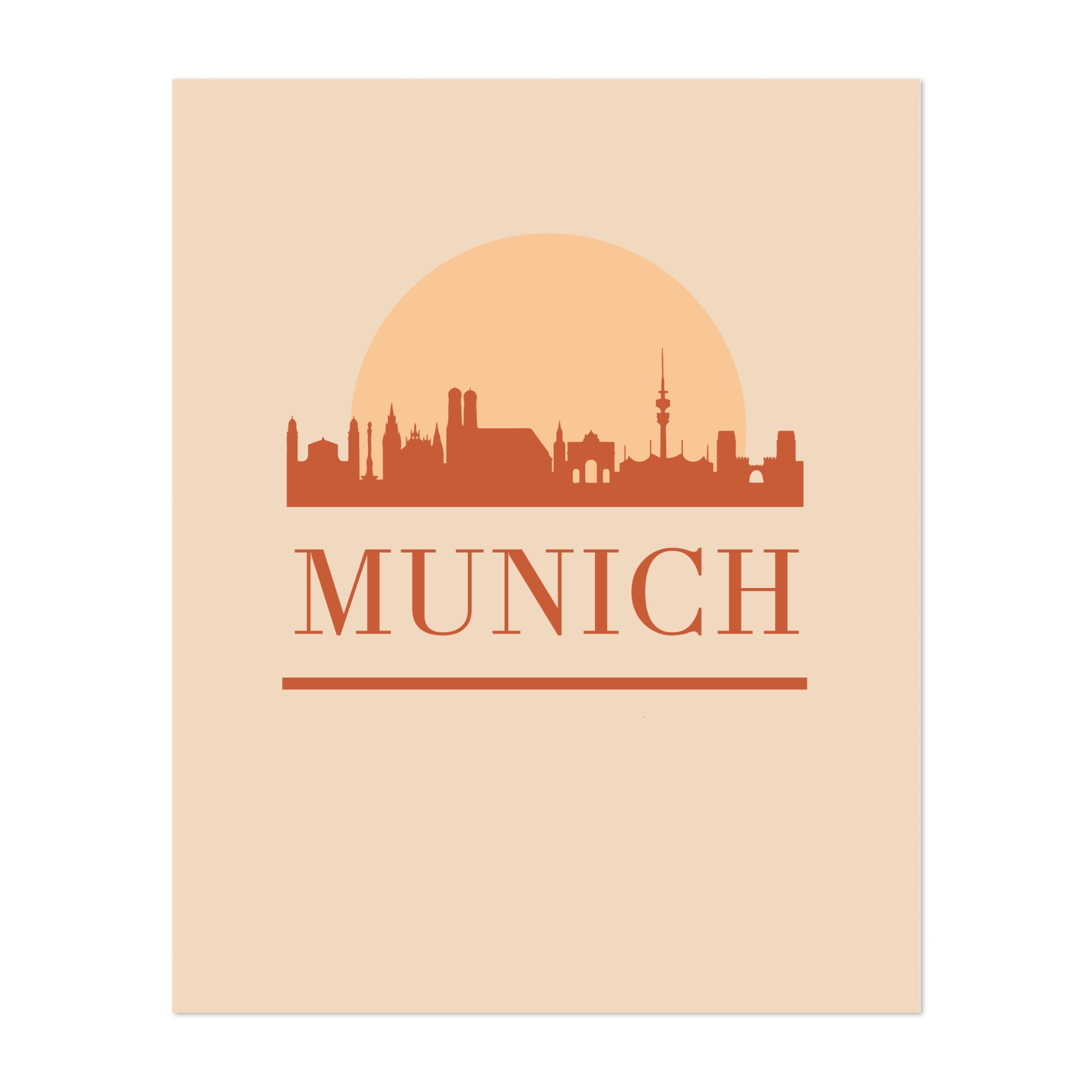 Munich Coordinates Munich Travel Germany Print Munich Wall Art Germany ...