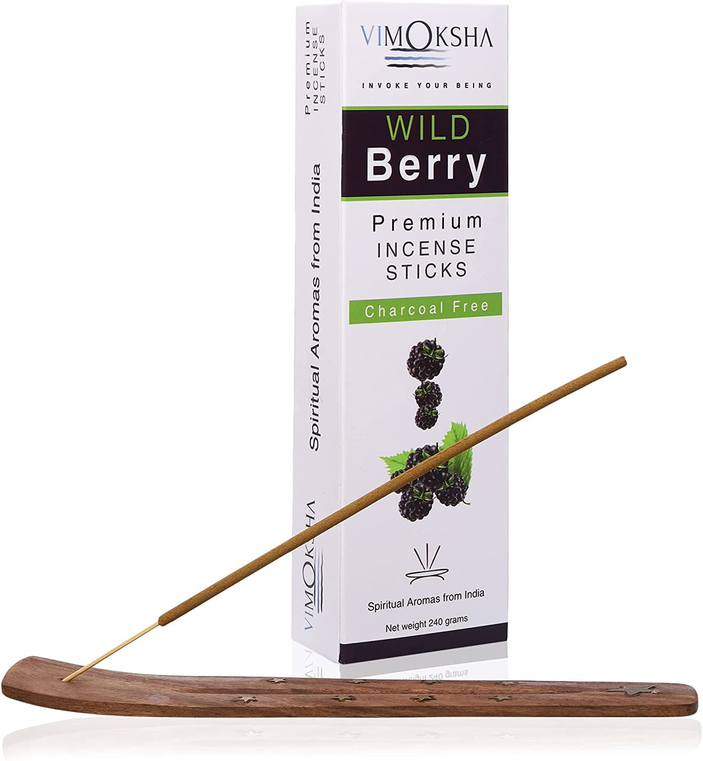 Premium Wild Berry Incense Stick 240 Grams - (Approx 135 Thick Incense ...