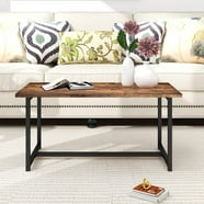 Aukfa Modern Extendable Coffee Table - Rectangle Cocktail Table with Hidden Storage - White ...