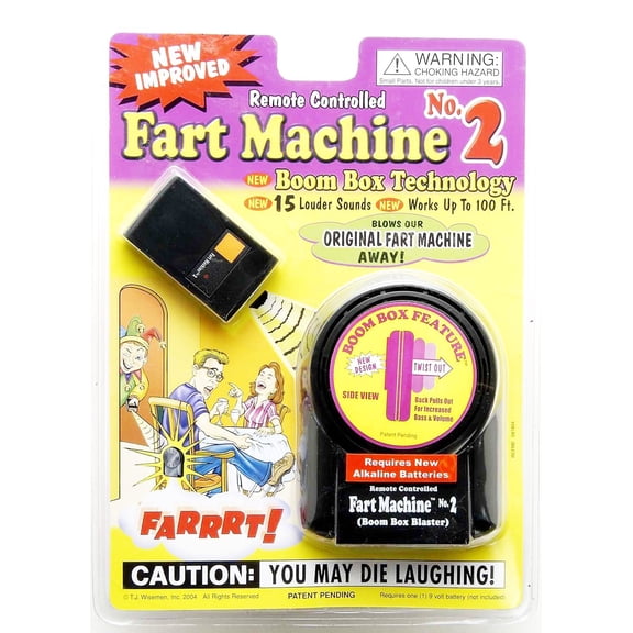 Remote Controlled Fart Machine #2, Boom Box Blaster Design with Prank ...
