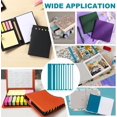 10pcs Acrylic Bookbinding Spacer Tools Dark Cyan Shape Straight Edge ...