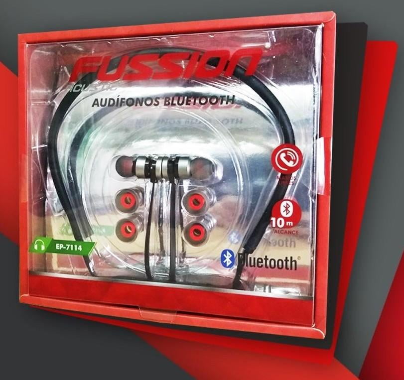 AUDIFONOS MANOS LIBRES BLUETOOTH RECARGABLES Fussion Acustic CHEP ...