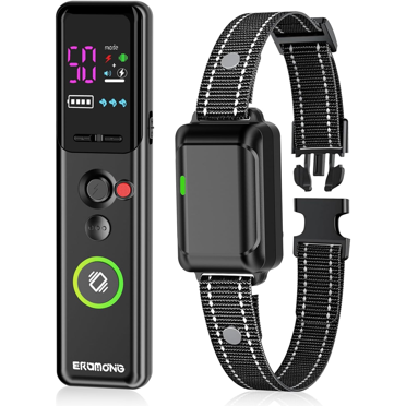Petrainer Waterproof Dog Shocker with Remote, Beep/Vibra/Shock E-Collar ...