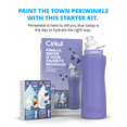 Cirkul 32oz Periwinkle Stainless Steel Starter Kit with Periwinkle ...