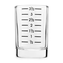 Chef Craft Classic Plastic Shot Glass Measurer, 1 ounce teaspoon ...
