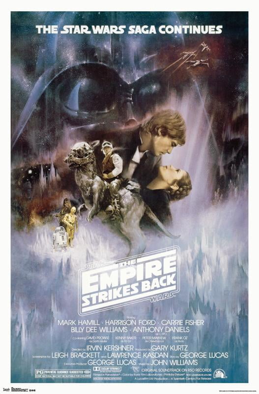 Star Wars: The Empire Strikes Back - The Saga Continues One Sheet Wall ...