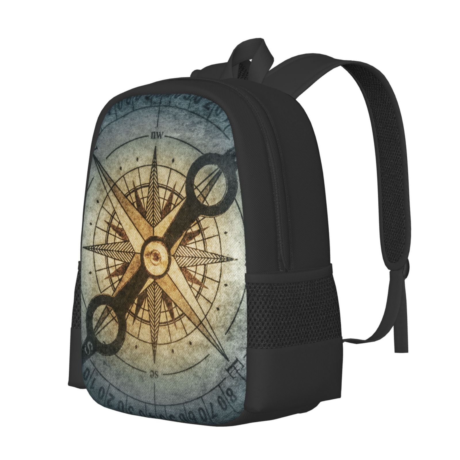 Easygdp Vintage Compass Mochila de Gran Capacidad Minimalista Ideal ...