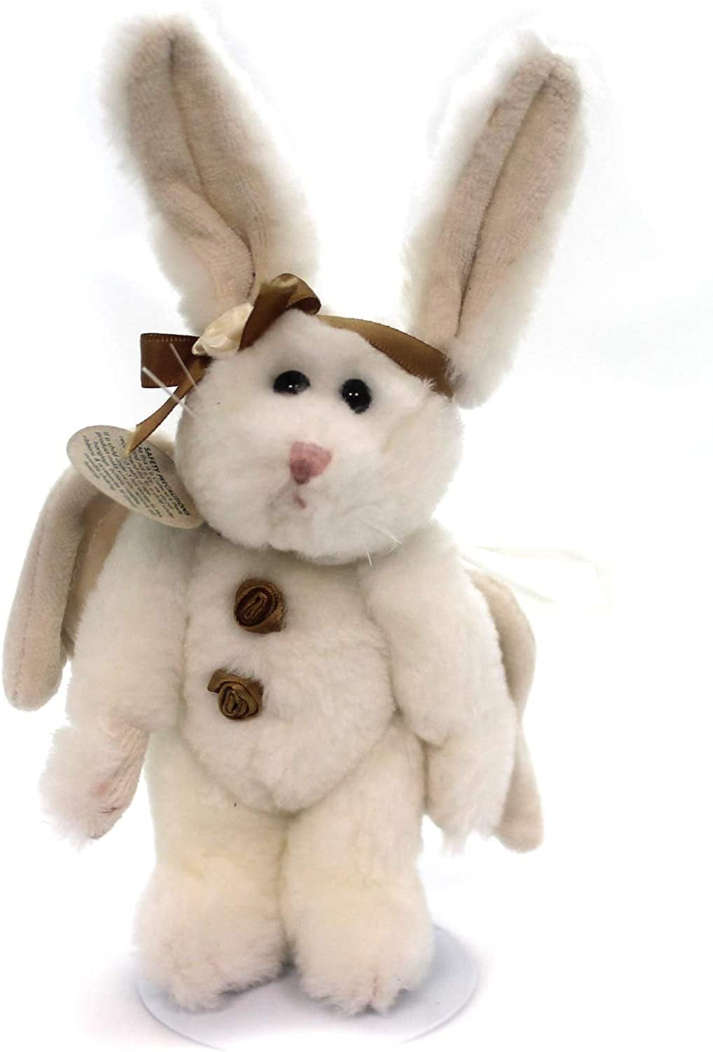 Boyds Bears Plush Ornament - Stardust Godspeed - Angel Hare Rabbit 6 ...