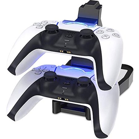 PS5 Controller Charger, Joso Dual USB Fast Charging Station, Type C ...