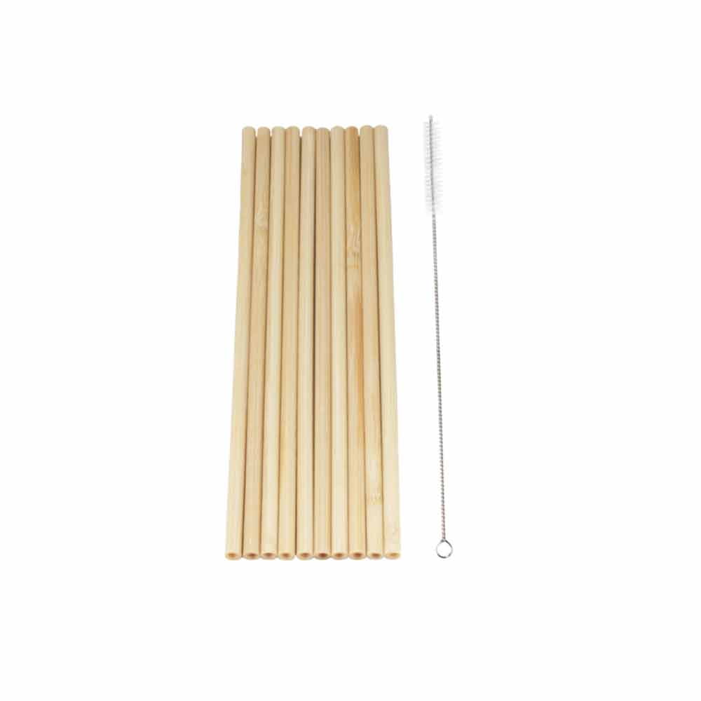 BambooMN Reusable Bamboo Drinking Straws - Eco Friendly Plastic ...