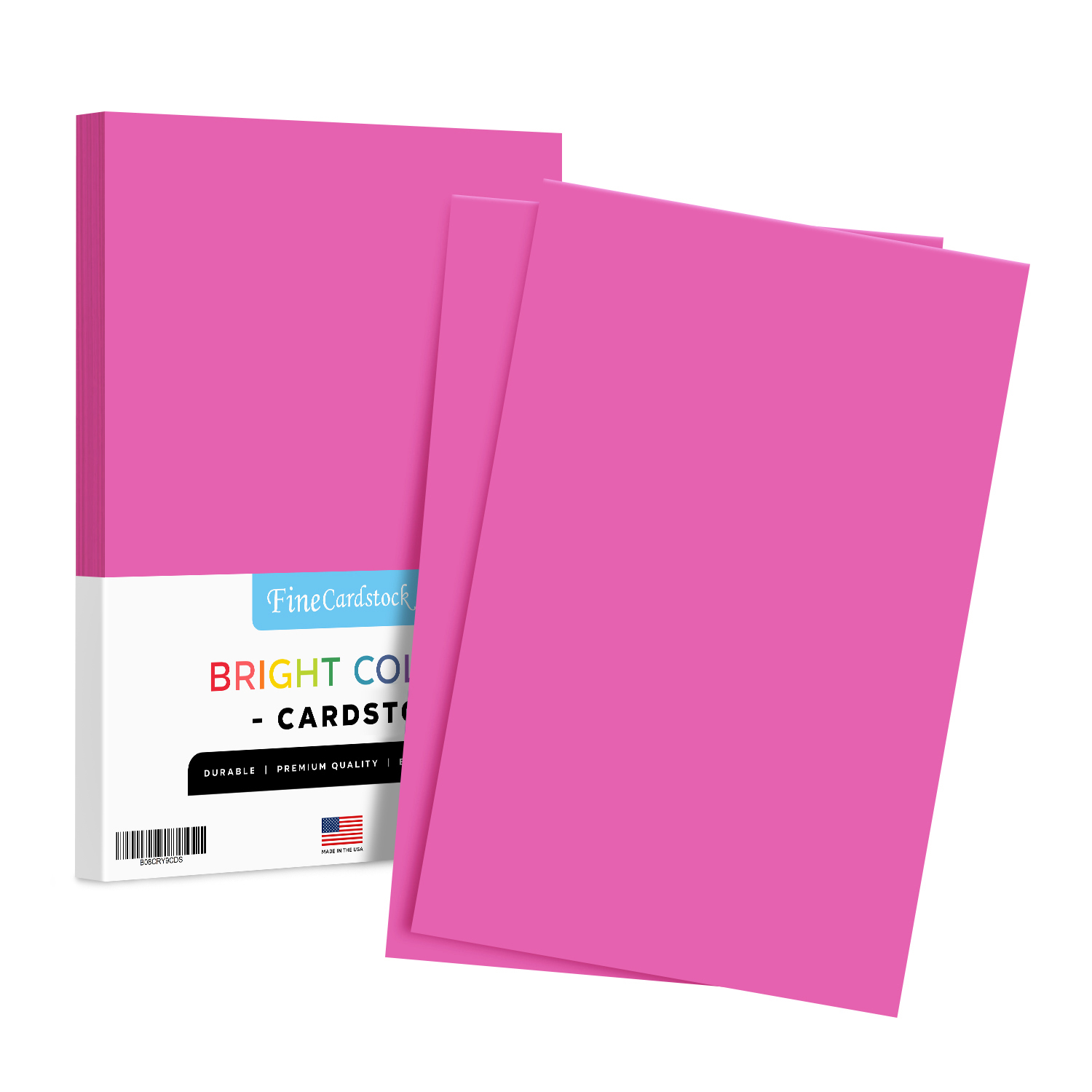 Premium Color Card Stock Paper | 50 Per Pack | Superior Thick 65-lb ...