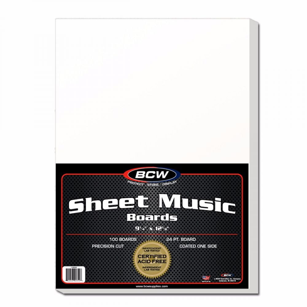 Sheet Music Backing Boards - Walmart.com