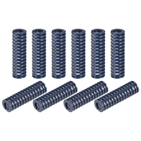 Uxcell Die Spring 20 Pack 14mm OD 45mm Long Spiral Stamping Light Load ...