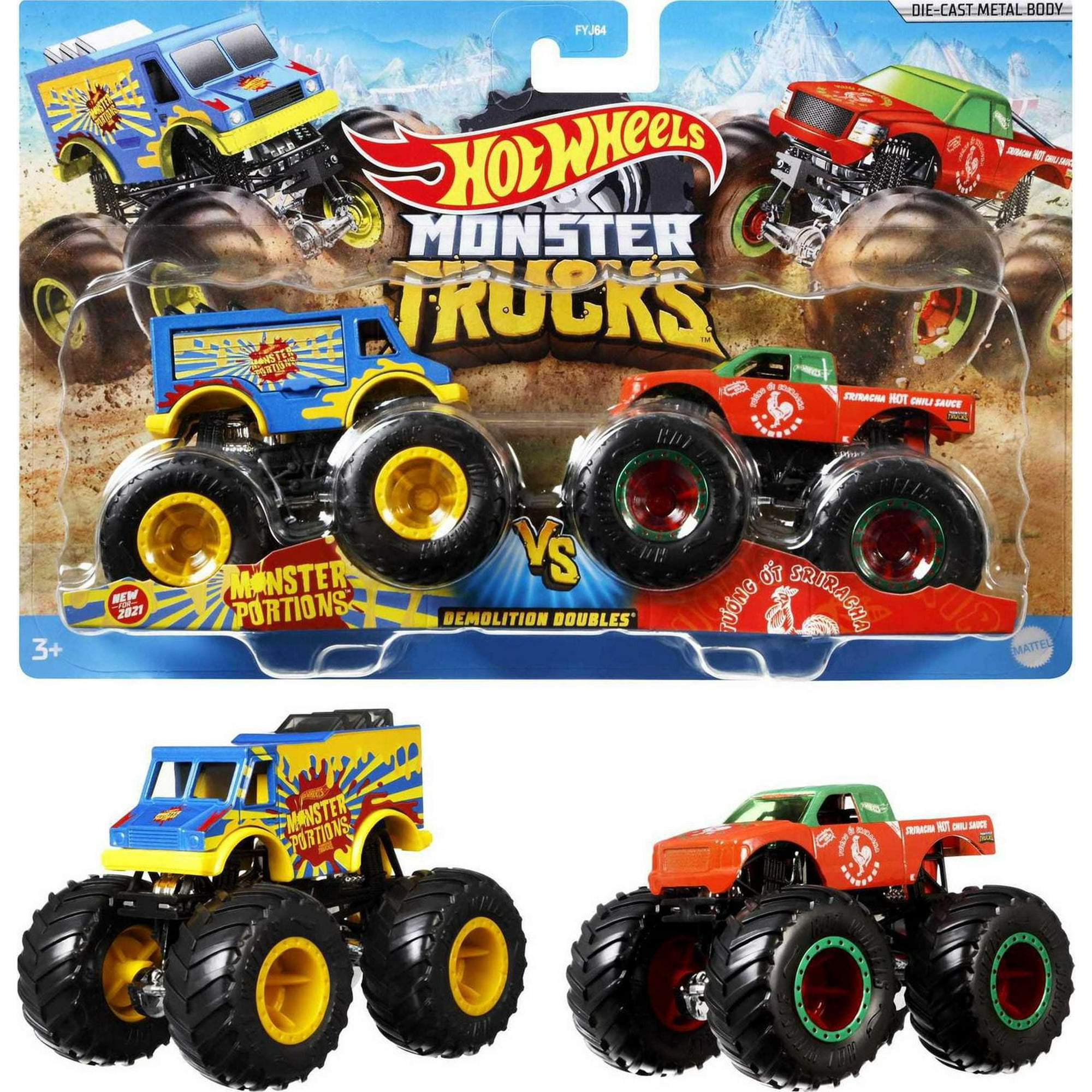 Click here for Hot Wheels Monster Trucks Demolition Doubles  Set... prices