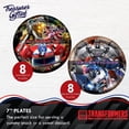 Transformers Themed Party Supplies: Complete Decor Package with Plates ...