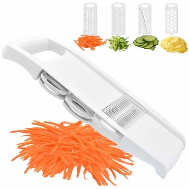 Lychee 9 in 1 Vegetable Mandolin Slicer, Food Chopper with 6 Blades ...