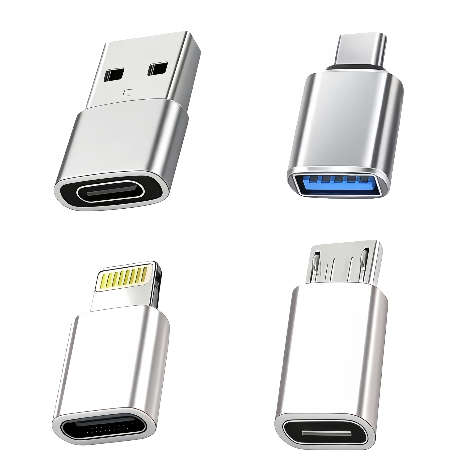 Click here for Unbranded 4pcs/8pcs All-In-One Usb Adapter  Usb/Us... prices