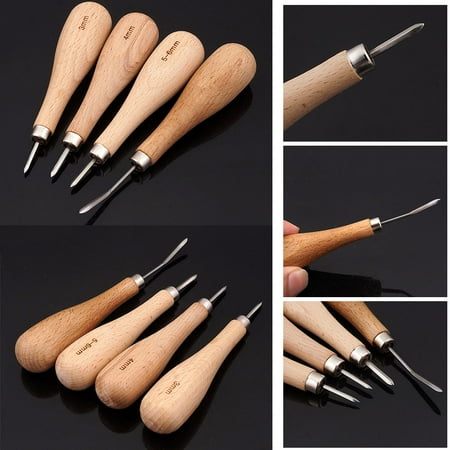 Zootealy Diamond Shape Awl for Leather Craft and Shoes,DIY Leather Hand ...