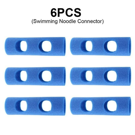 Pack of 6 Swimming Noodles Connector Swim Pool Woggle Builder ...