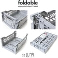 Collapsible Foldable Storage Box, Gray - Walmart.com