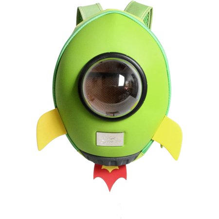 The 3D Rocket kids backpack is suitable for boys and girls from 1 to 6 ...