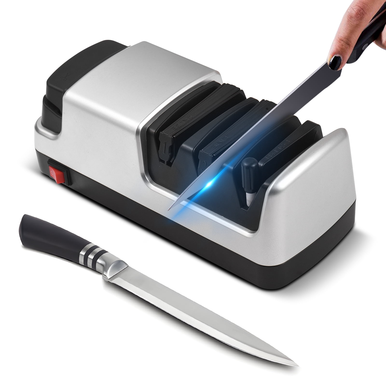 Click here for Ikayaa Electric Knife Sharpener 4 In 1 Kitchen Kni... prices