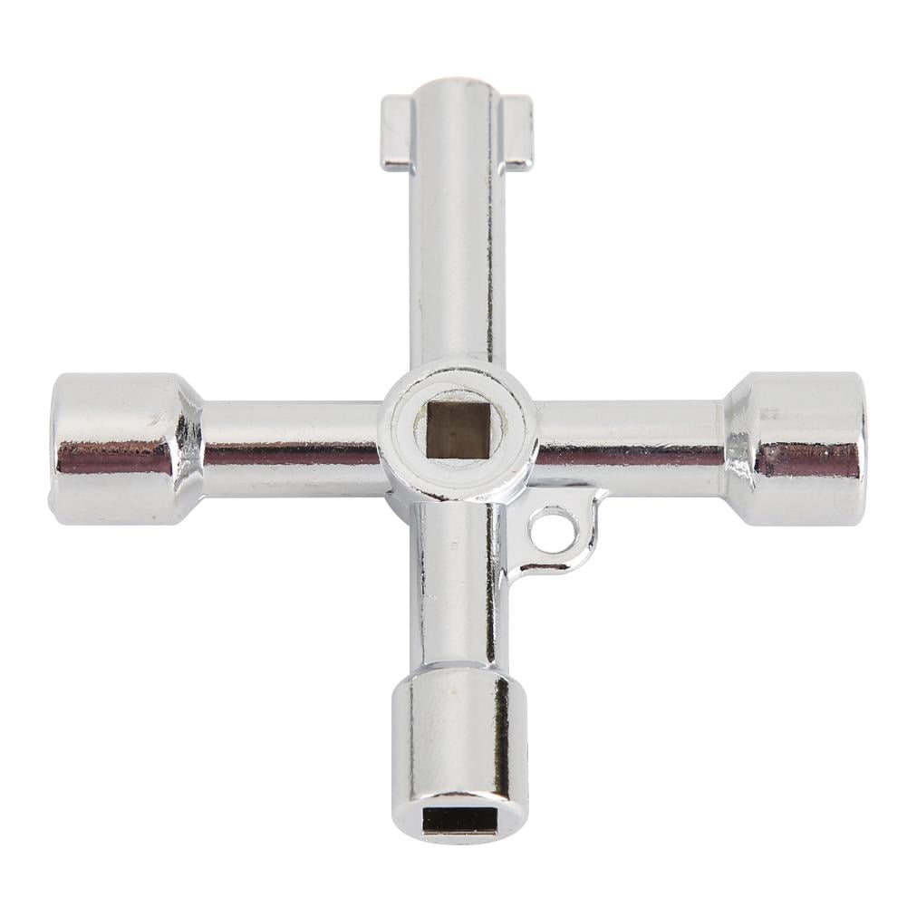 Llave cruzada Universal multifunción 4 en 1, llave triangular para tren ...
