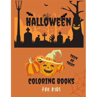 Halloween Horror Coloring Book: Scary Pumpkins Halloween Coloring for ...