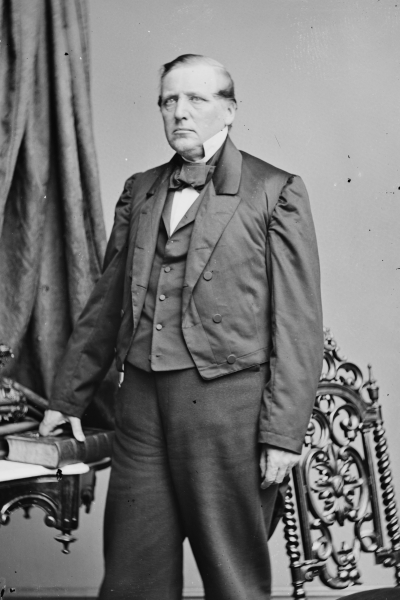 Print: Portrait Of Secretary Of The Interior John P. Usher, Officer Of ...