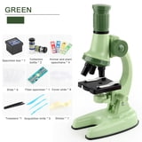 Science Exploration Microscope Kit, 100X-1200X Magnification with LED ...