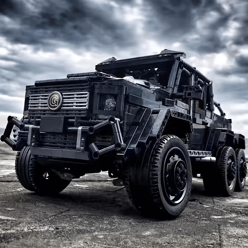 Click here for Unbranded Black Pickup G63 6x6 Moc Building Blocks... prices