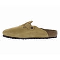 Birkenstock Boston BS Suede Leather Unisex Shoes Size 13, Color: Latte ...