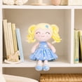 Plush Toy, Cuddly Sky Blue Stuffed Doll For Kids Toddlers And Nursery ...