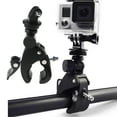 Camera Tripod Mount+Adapter Handlebar Clamp Roll Bar For 1 2 3 ...