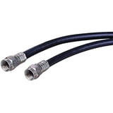 Monster Jhiu 50 ft. Black Digital Coaxial Cable, Weatherproof RG6 Video ...