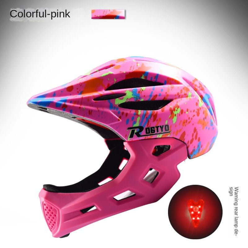 Click here for Zmnew Kids Full Face Bike Helmet Kids Mountain Bik... prices