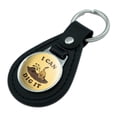 Black Leather I Can Dig It Dog Funny Humor Keychain - Walmart.com