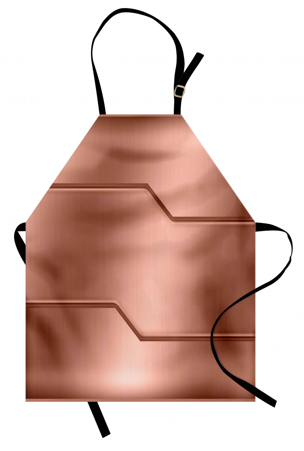 Industrial Apron Realistic Looking Steel Surface Print Plate Bar Image ...