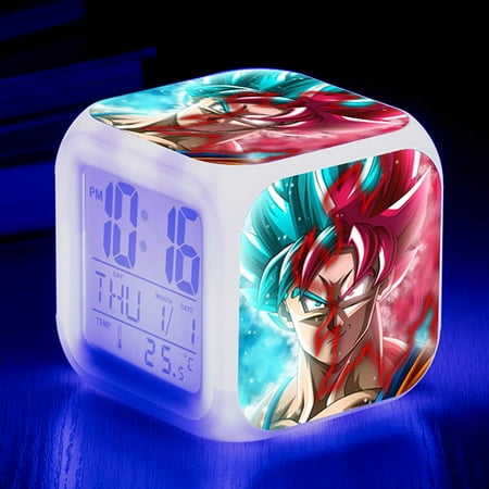 Anime Mha Bnha Deku Midoriya Digital Alarm Clocks for Girls Boys, LED ...
