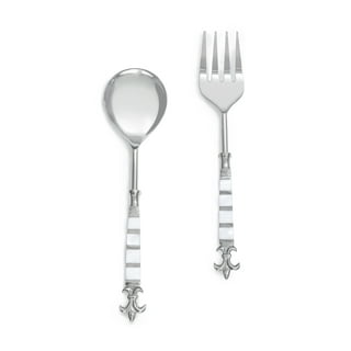 Yo Treasure Tiramisu Moon's Aura Stainless Steel Ivory Crystal Salad ...