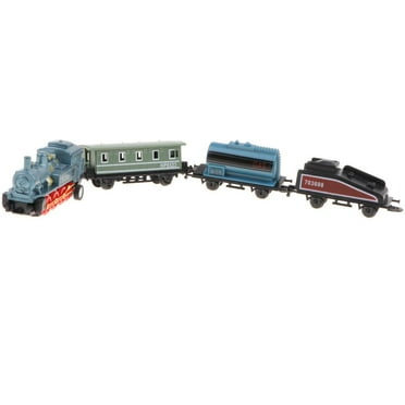 Mini Train Toy Die-Cast Pull Back Steam Train Model Set Assorted Styles ...