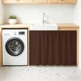 Brown Pure Color Small Cabinet Curtain 11''x13'', Aesthetics ...