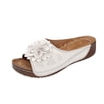 BADHUB Flower Sandals for Women With Arch Support Ladies Comfortable ...