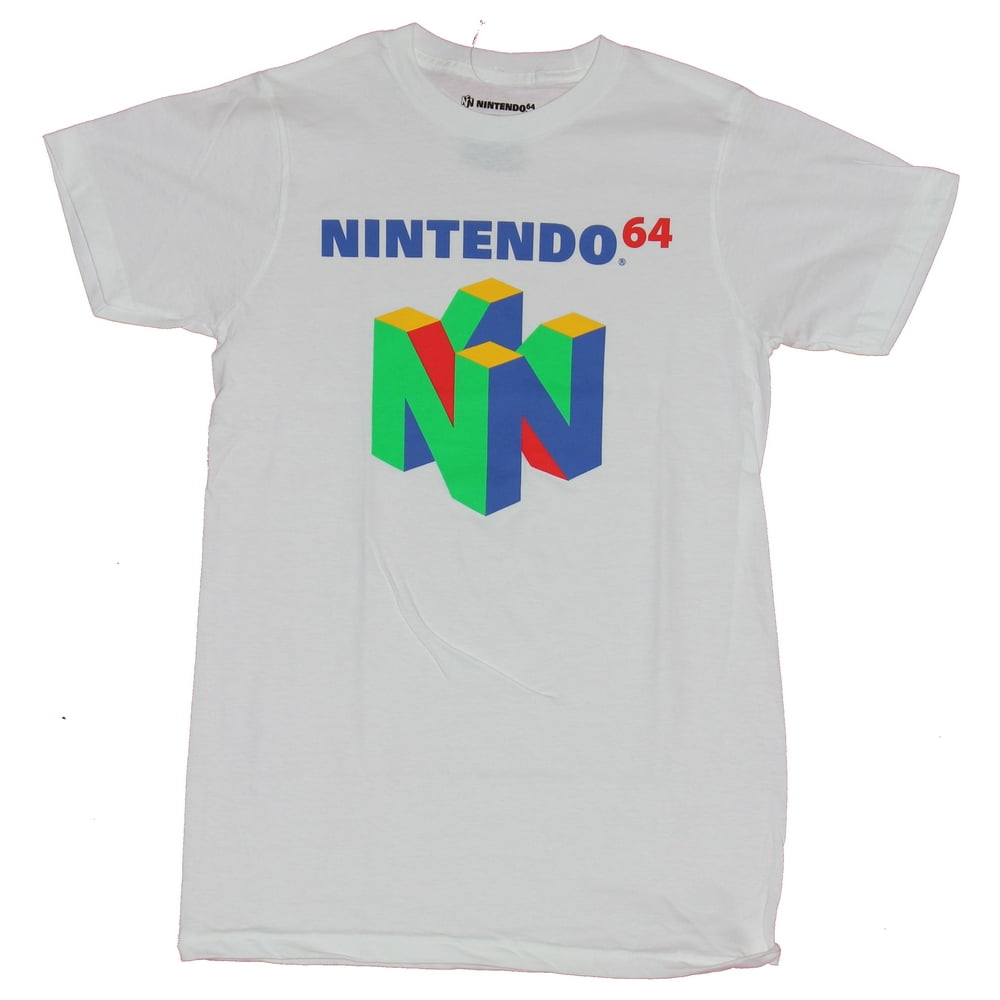 Isaac Morris - Nintendo 64 Mens T-Shirt - Classic N64 Logo Image (X ...